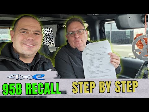 We Take The Jeep 4xe 95B Recall Step By Step | Here's The Full Procedure