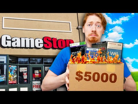I Spent $2,500+ On Old Games From GameStop...