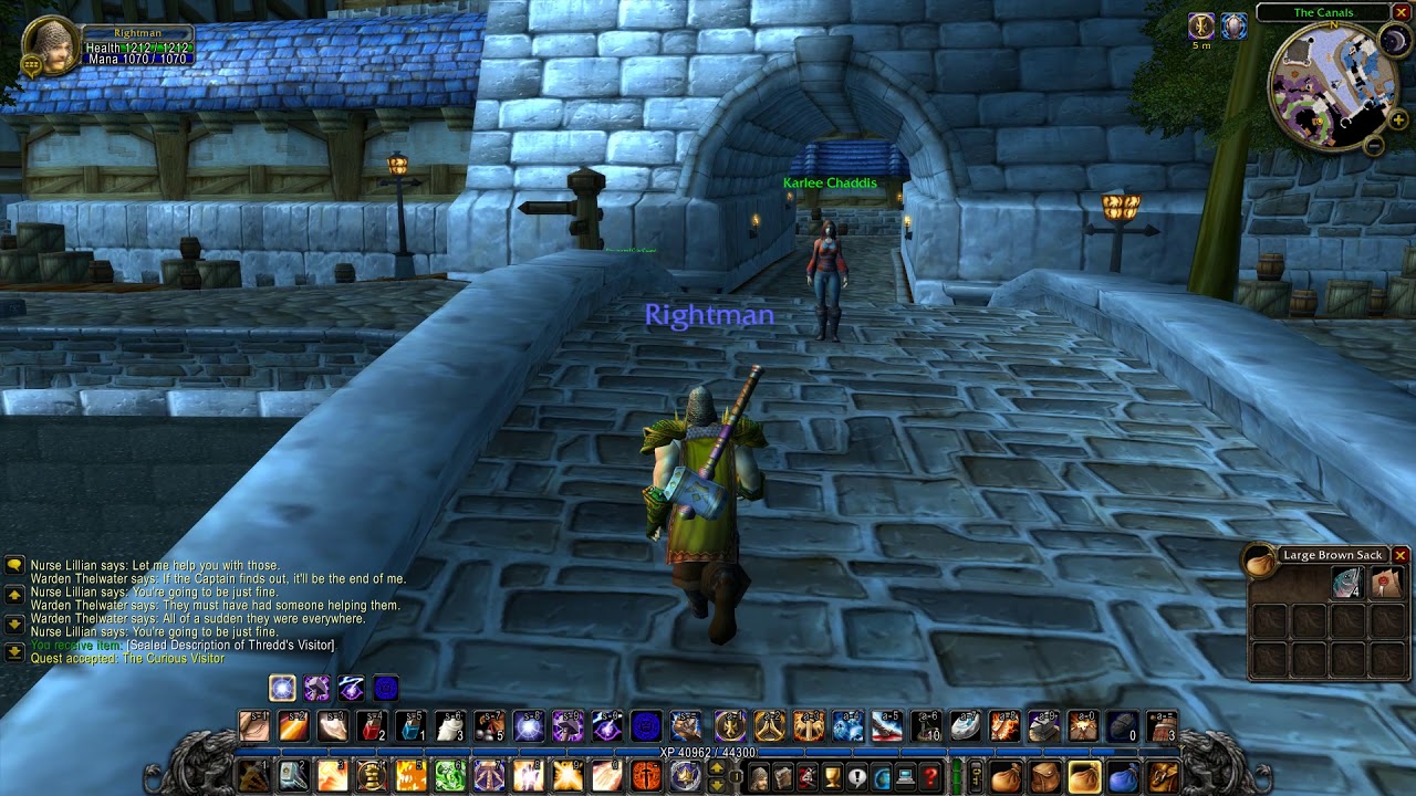 World of Warcraft: Stormwind: The Curious Visitor
