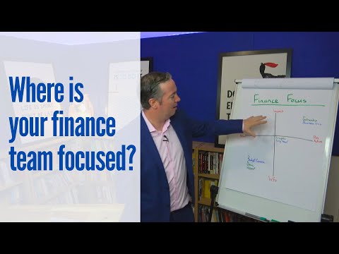 Focus Your Finance Team With This Matrix Model | Finance Business Partnering