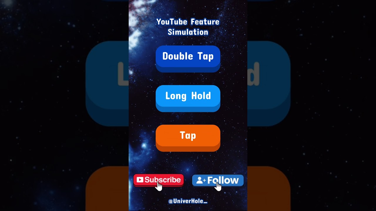 YouTube Feature Simulation