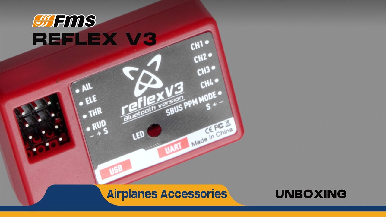 📦 Unbox and Install FMS Reflex® V3 Stable Flight Controller