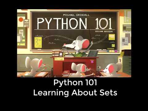 Python 101 - Learning About Sets