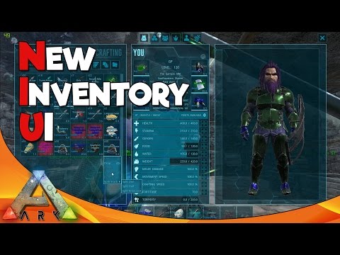 Steam Community :: Video :: NEW INVENTORY UI | ARK Survival Evolved