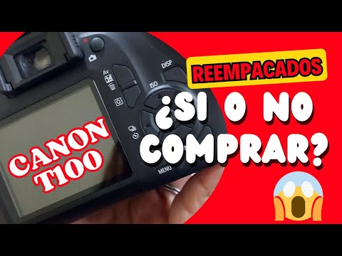 Tienda canon es segura? / comprar o no producto canon reempacad/ canon t100 kit