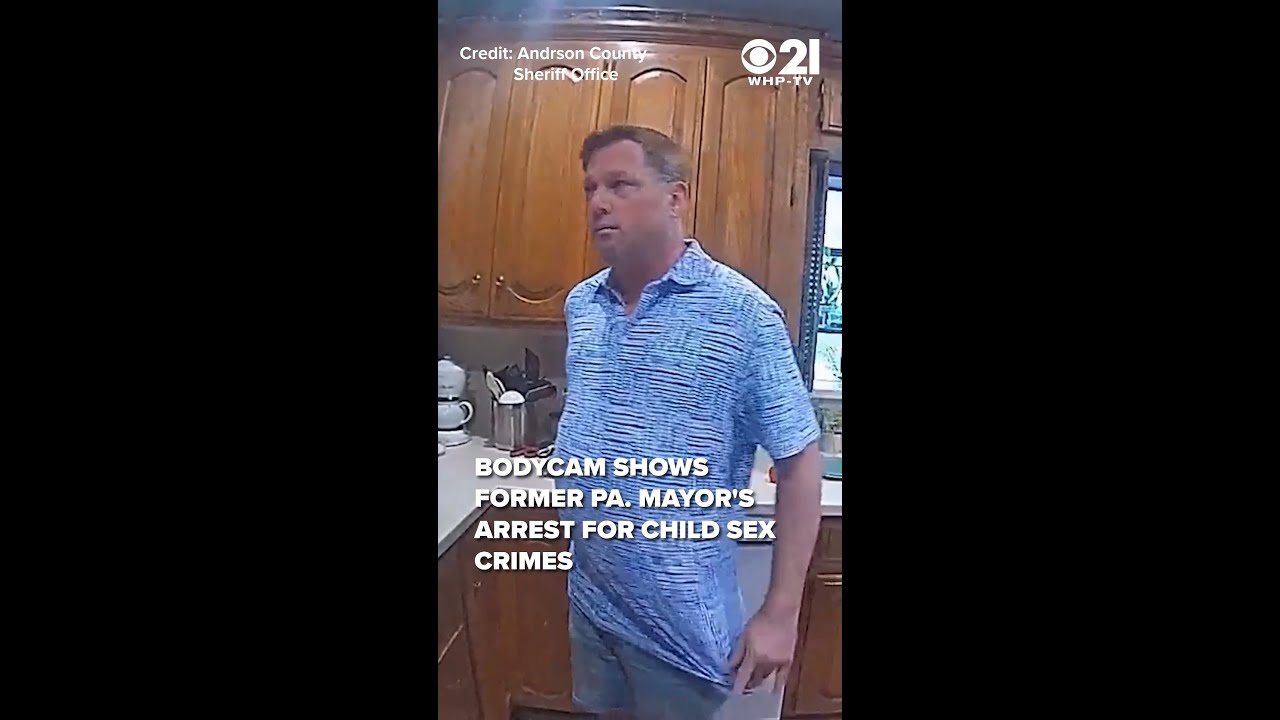 Bodycam of Former PA. Mayor's Arrest in Texas