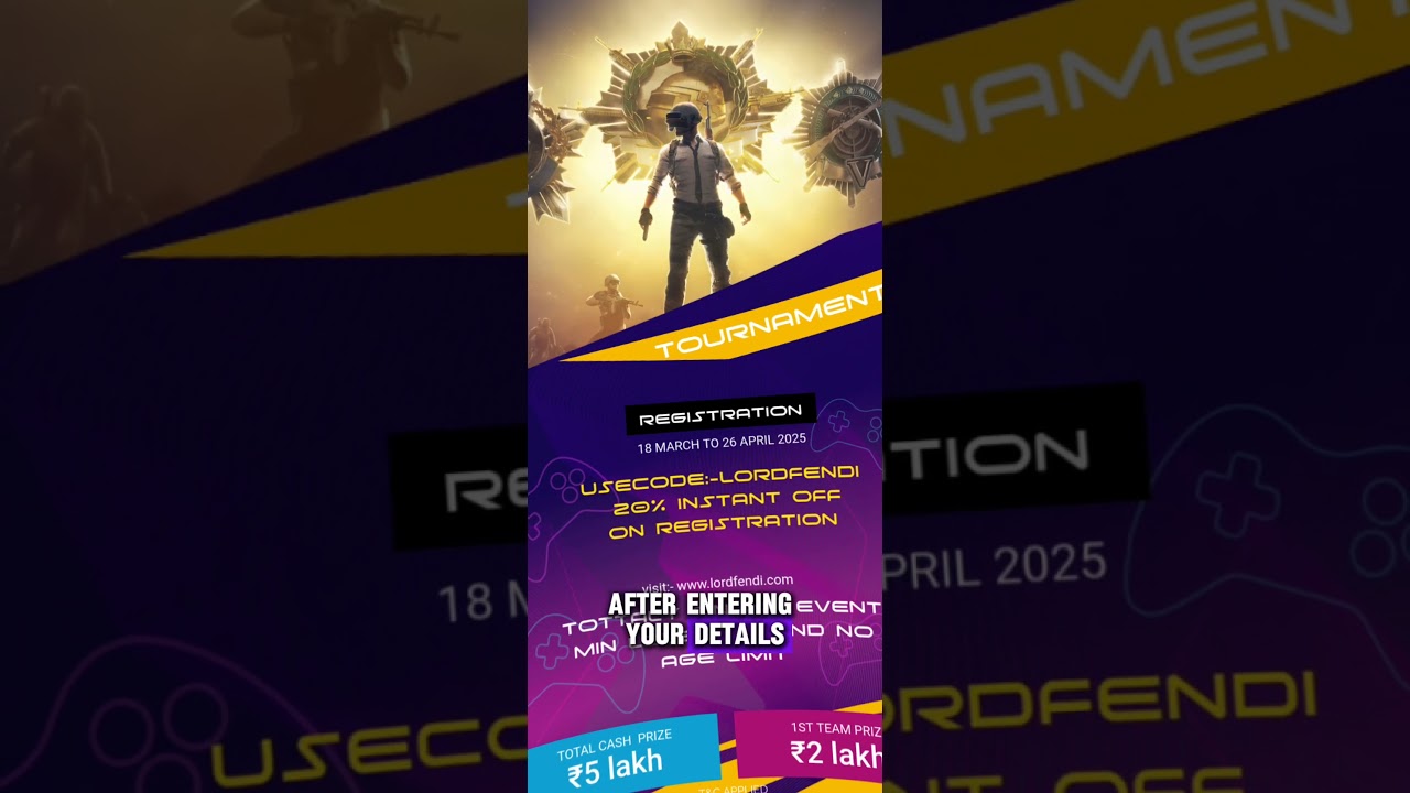 How to Register for the Tournament & Get Your PDF Guide?