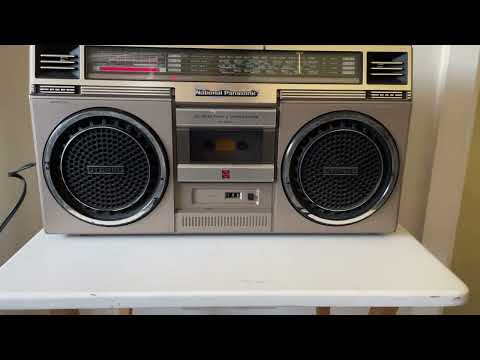 Vintage National Panasonic RX-5030 Cassette Radio AUX Boombox Ghettoblaster Old Skool Demo Ebay