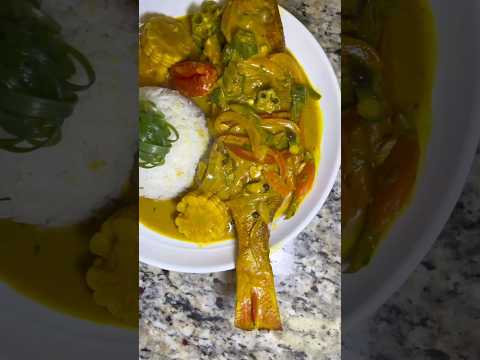 CURRY FISH IN COCONUT MILK