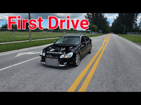 6Speed Manual CD009 Turbo GS300 First Drive with Fueltech FT550