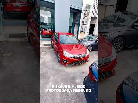 PROTON SAGA PREMIUM S MERAH RUBY RED #protonsaga #johorbahru