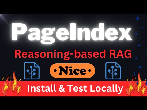 PageIndex: Reasoning-based RAG - Install and Test Locally