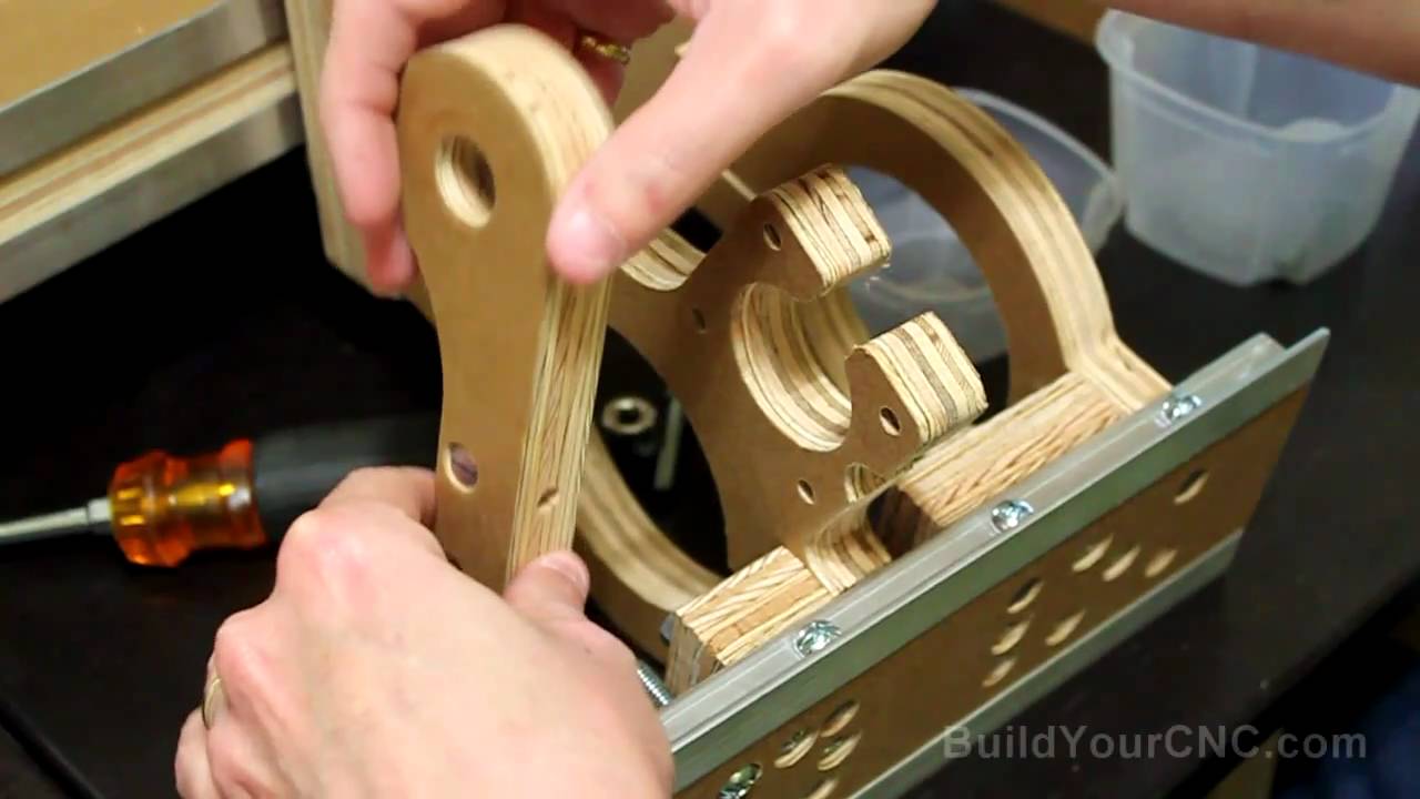 blueChick v4.2 - Putting Together the Z-Axis Assembly and Attaching it to the Z/Y Plate