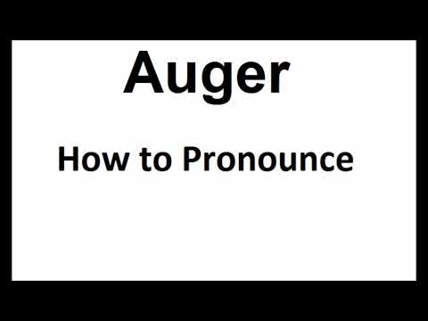 How to pronounce Auger||How to say Auger||Auger Pronunciation||ABDictionary