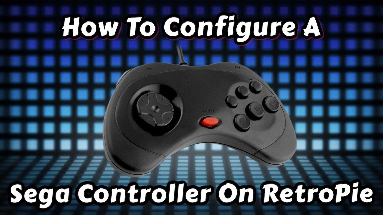 How To Configure & Map A 6 Sega Controller On RetroPie - RetroPie Guy Tutorial