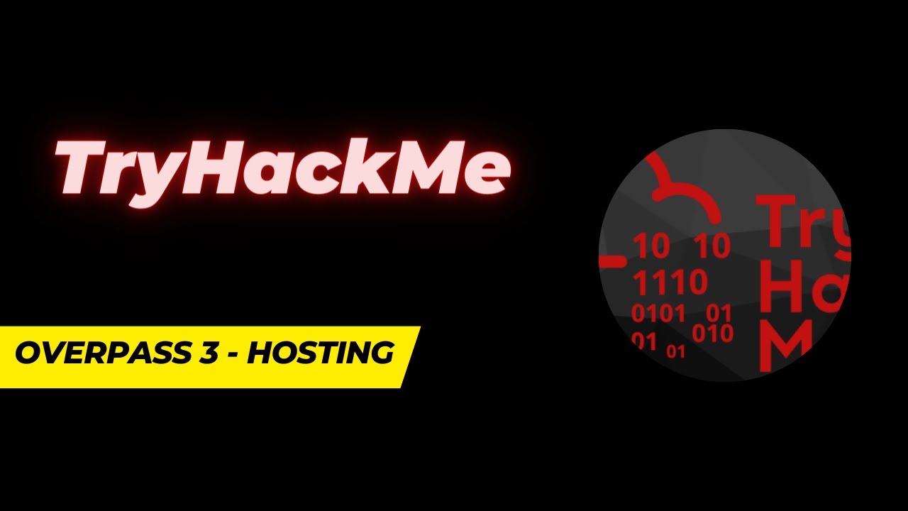 TryHackMe - Overpass 3 - Hosting