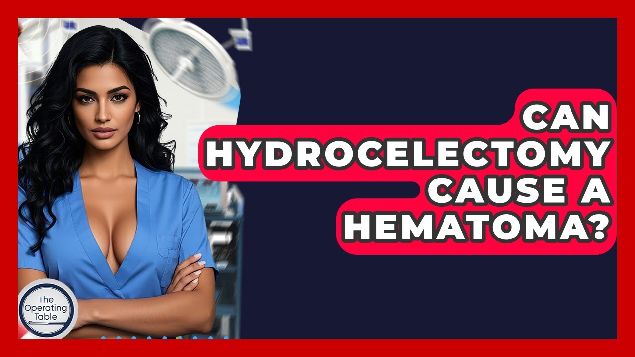 Can Hydrocelectomy Cause A Hematoma? - The Operating Table