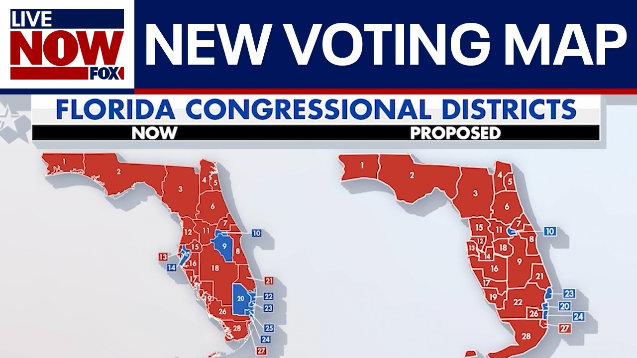 Florida approves new congressional redistricting map