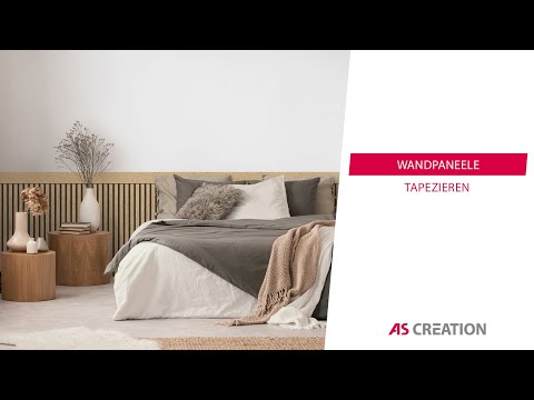 Wandpaneele tapezieren | A.S. Création Tapeten AG