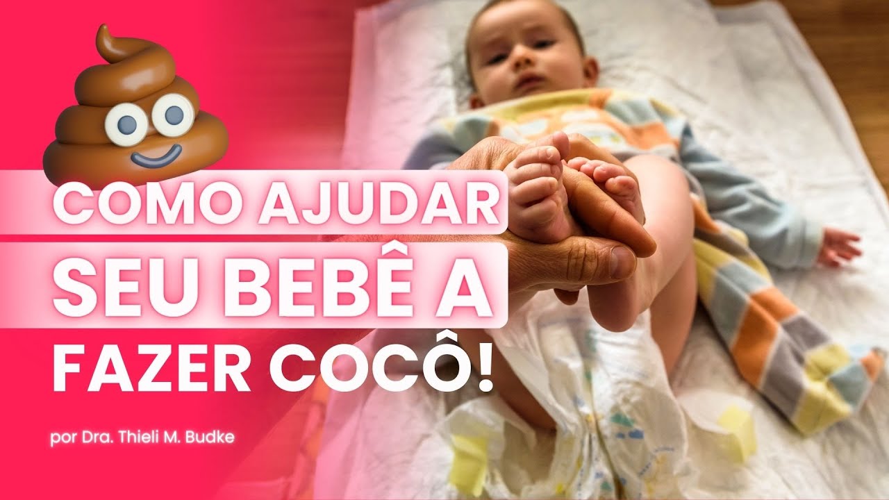 Bebê com Constipação? Dificuldade para EVACUAR? DISQUESIA? Como ajudar o seu filho a fazer COCÔ!