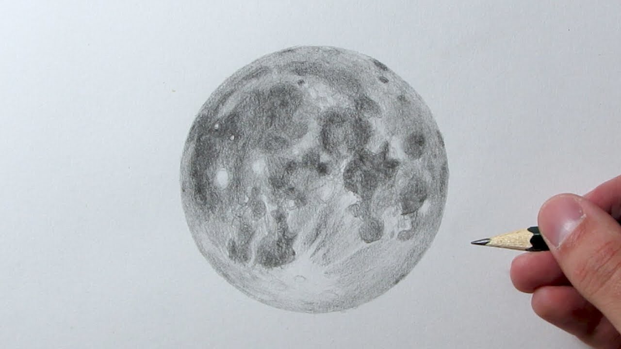 How to draw the Moon