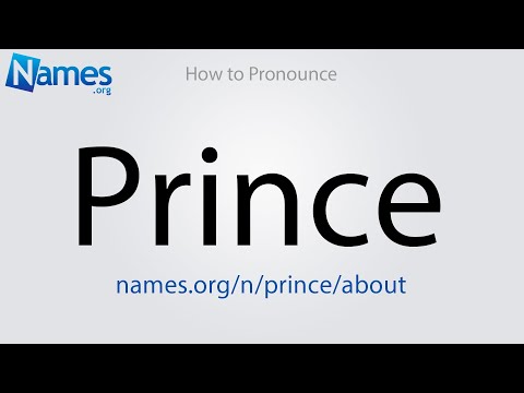 How to Pronounce Prince