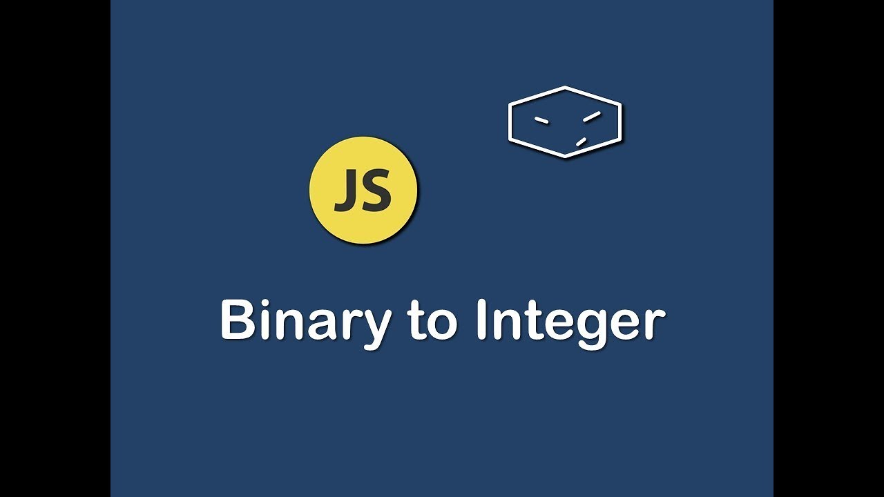 binary to integer in javascript