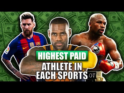 Highest Paid Athlete In Each Sport in 2022!
