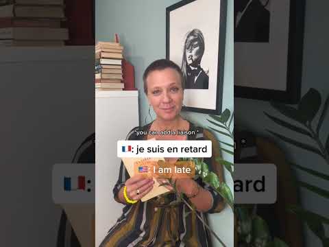 How to say “I’m late” in French #learnfrench #frenchforbeginners #frenchlessons #frenchschool
