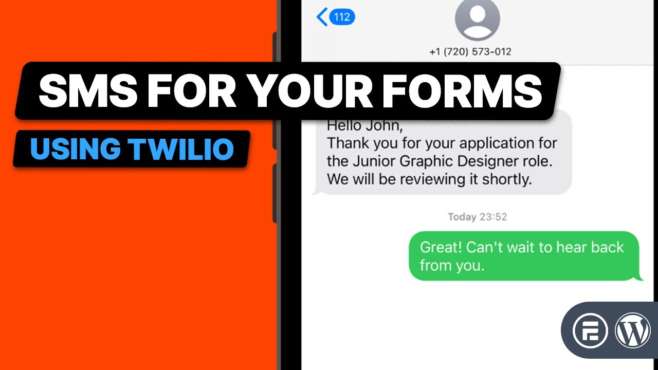 How to Automatically Send SMS Confirmation Messages After a Form is Submitted