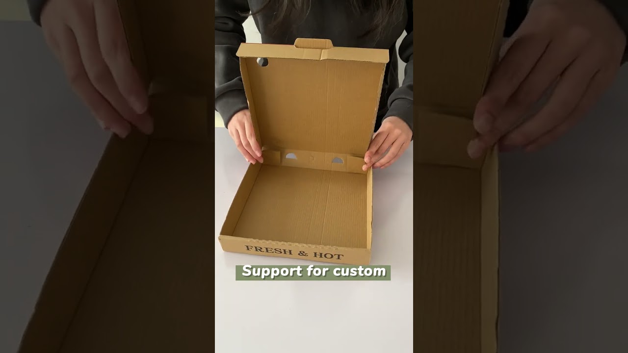 Corrugated Pizza Box | Custom Box | Food Box | Paper Packaging | ZY Paper Printing