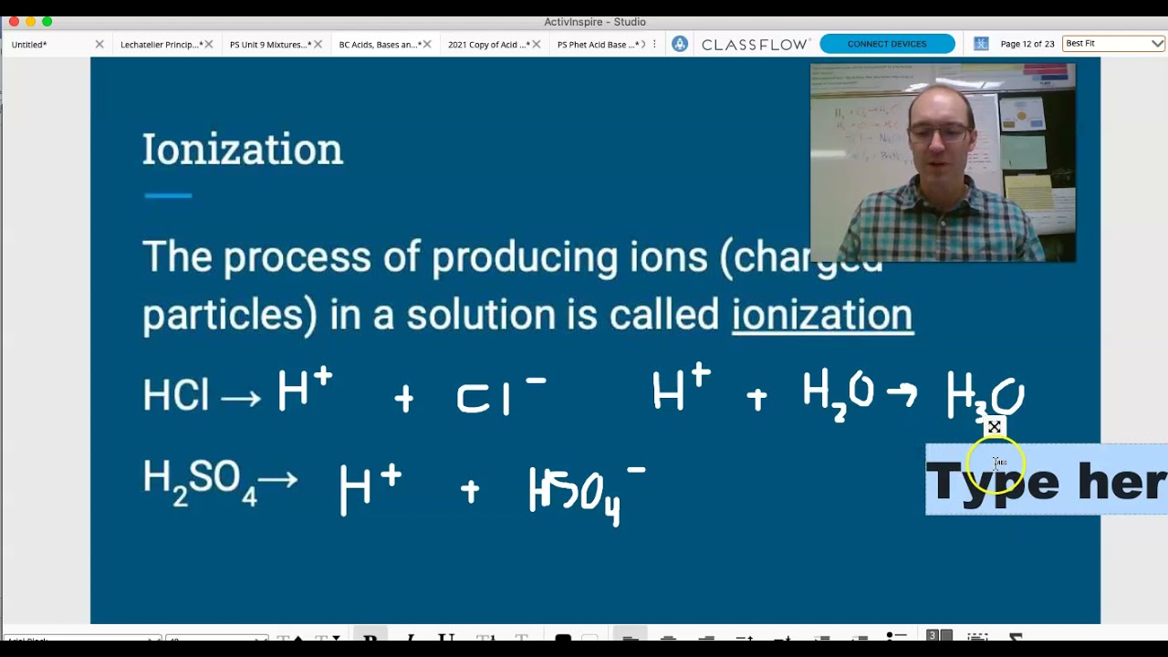 PS Phet Acid Base Solutions
