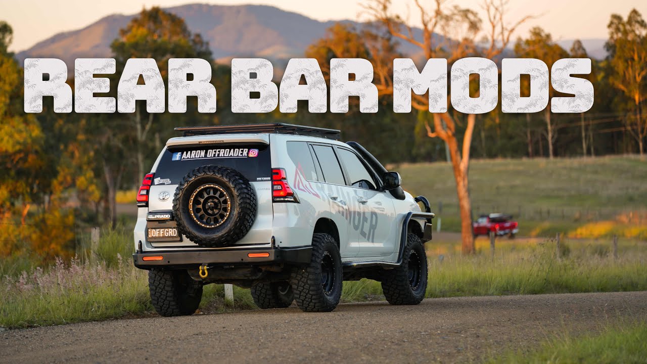 PRADO 150 - Custom Rear Bar and KAKADU BUILD SERIES UPDATE