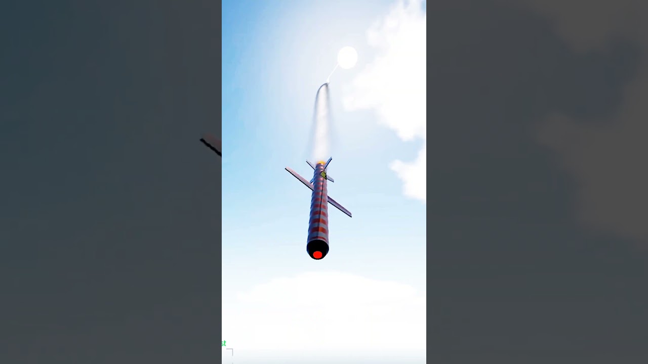 CJ 10 (Manual Control and Auto Stage missile) #shortvideo #simpleplanes