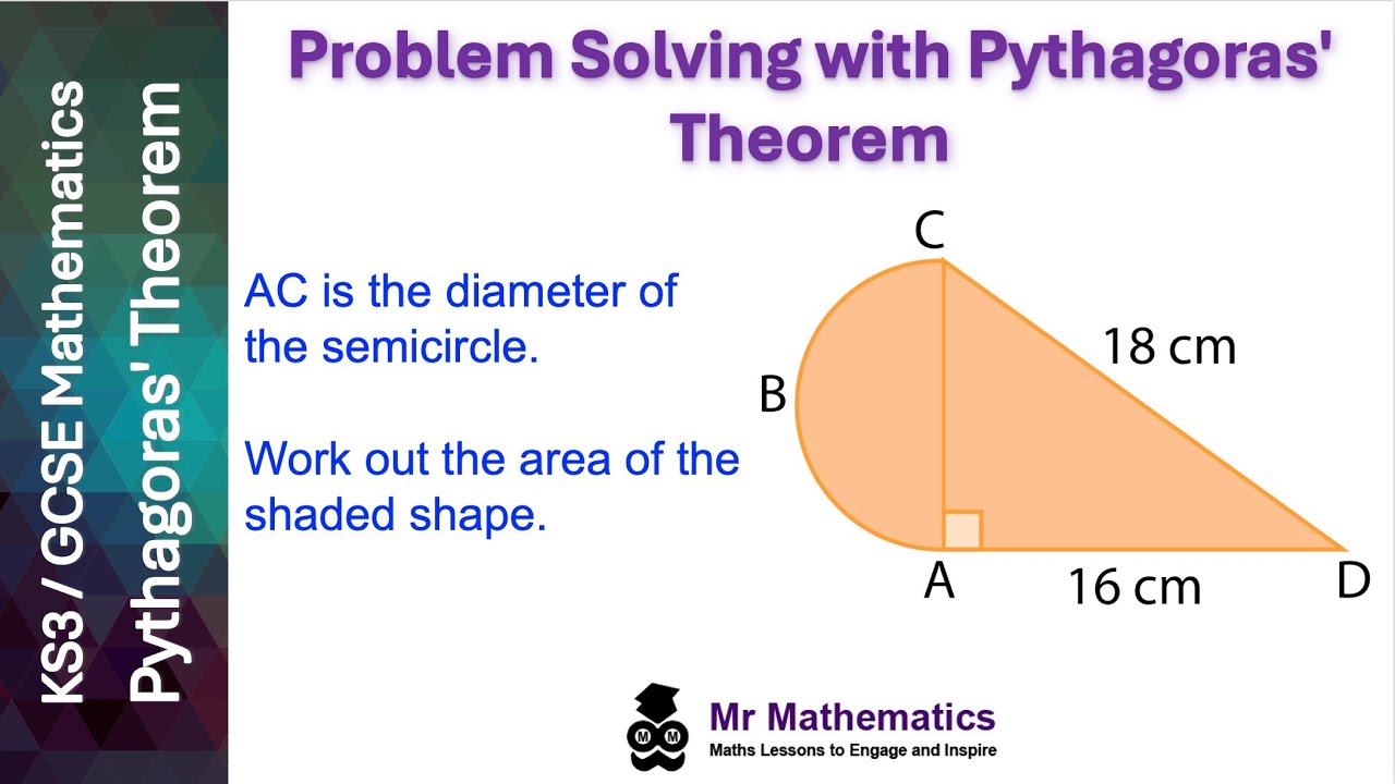 Problem Solving with Pythagoras' Theorem | Mr Mathematics