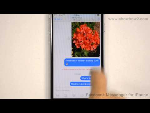 Facebook Messenger For iPhone - How To Mute Notifications For A Conversation