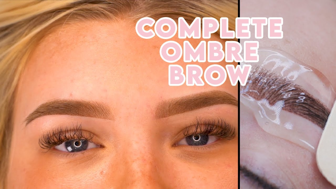 Complete Ombré Brows Tutorial |  Outline | Shading | Ombré | Powder