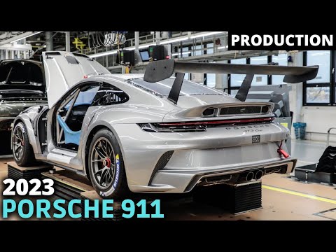 2023 Porsche 911 | Germany Car Factory - Production (4K)