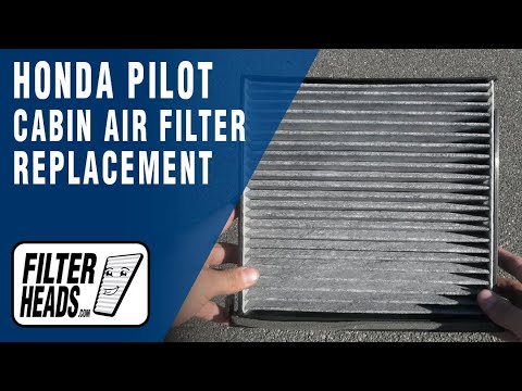 How to Replace Cabin Air Filter 2022 Honda Pilot | AQ1058C