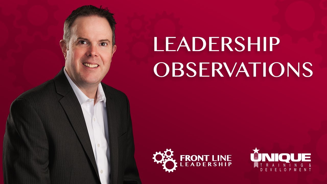 Leadership Observations