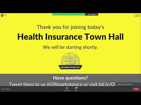Watch: Oregon Health Insurance Marketplace