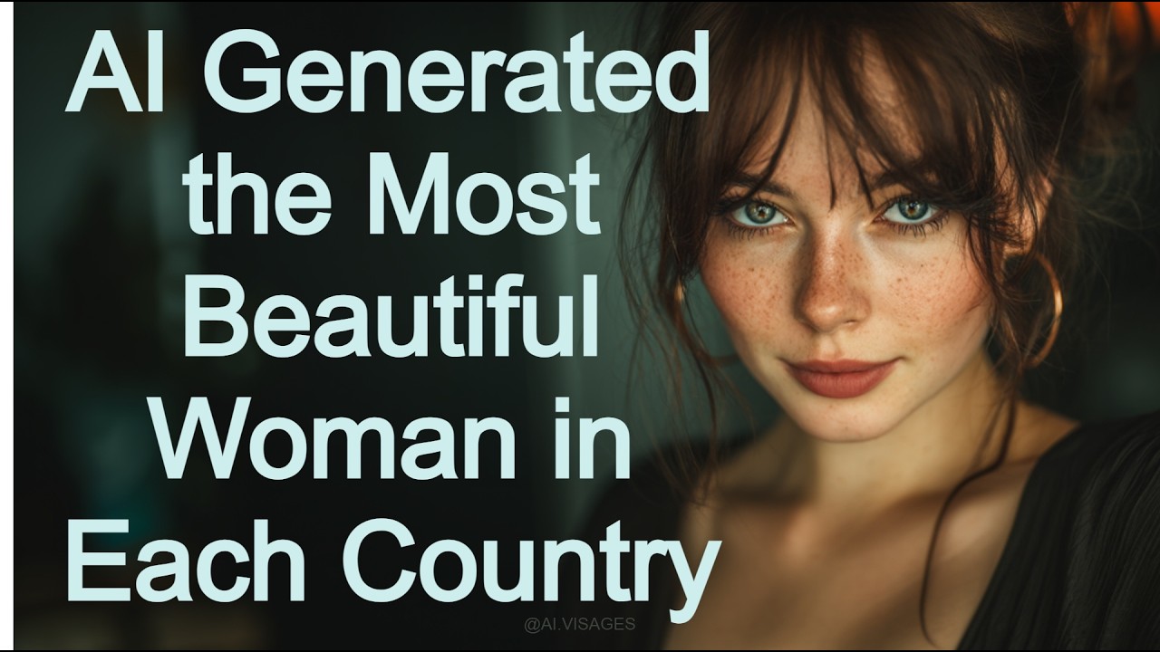 Asked AI to Generate The Most Beautiful Woman in Each Country (Here’s What It Created)