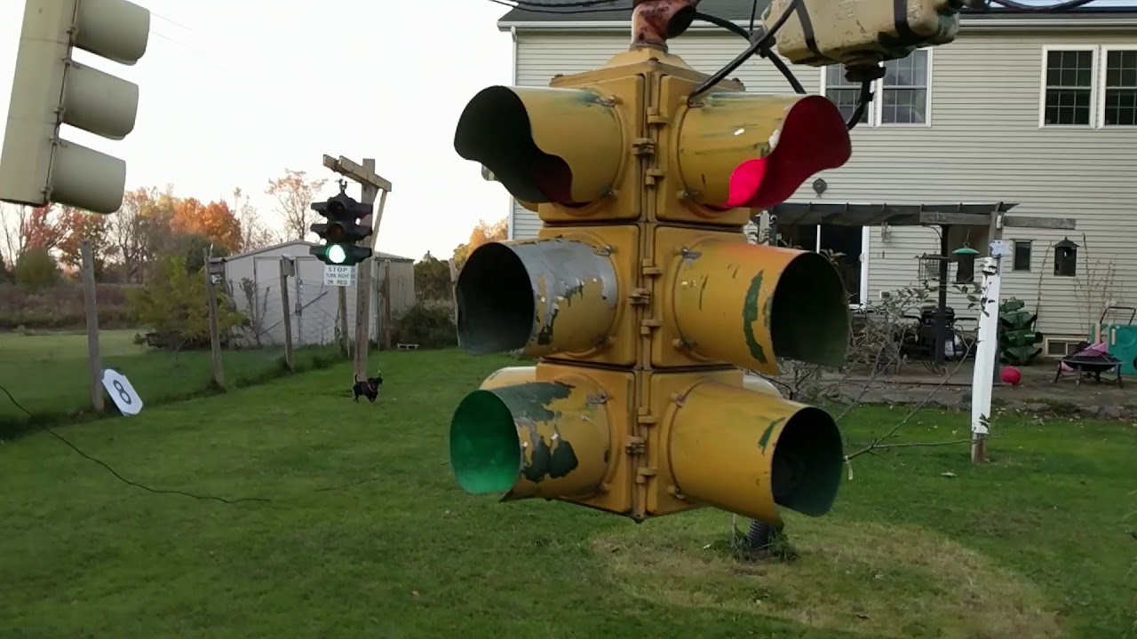Backyard Traffic Signal Setup - Fall 2019