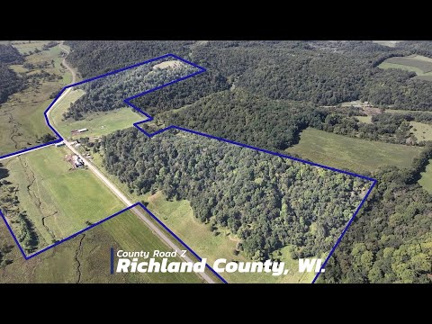 22990 County Road Z, Richland Center, WI - Hunting / Trout Streams / Farming - Driftless Region