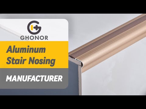 Why aluminum stair nosing?