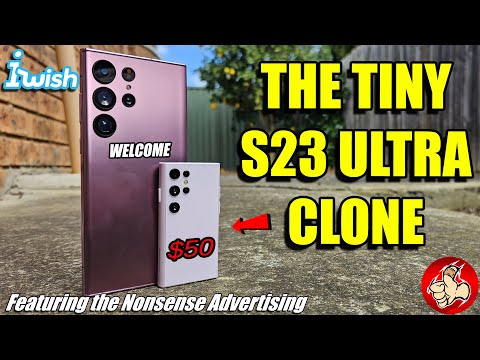 The $50 SOYES S23 PRO is a TINY Galaxy S23 Ultra Clone that runs some "WELCOME" hardware...