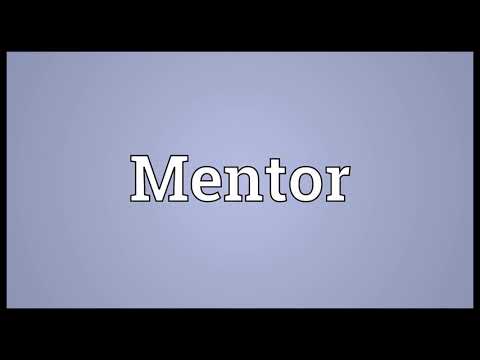 Mentor Meaning