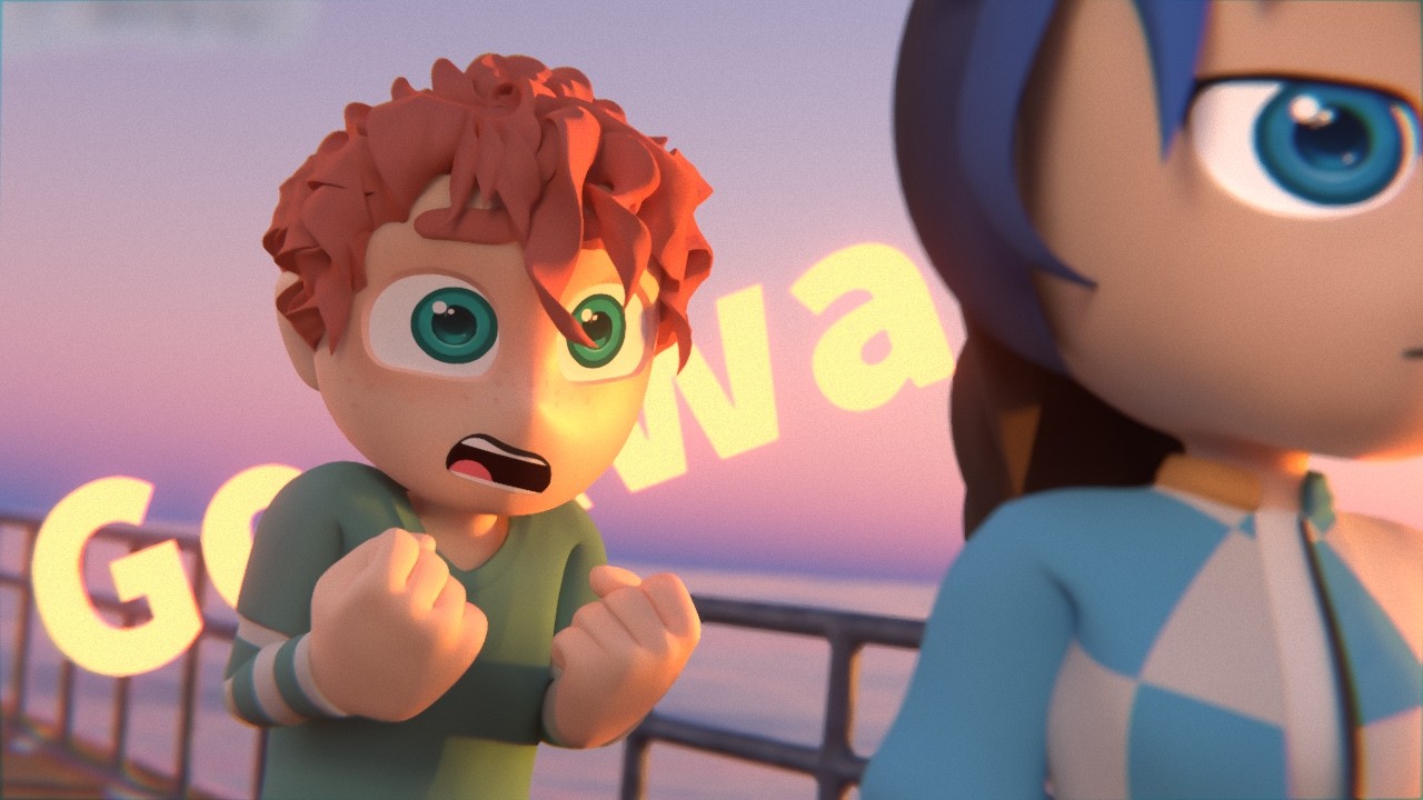 GO AWAY \\ 3D Animation MEME