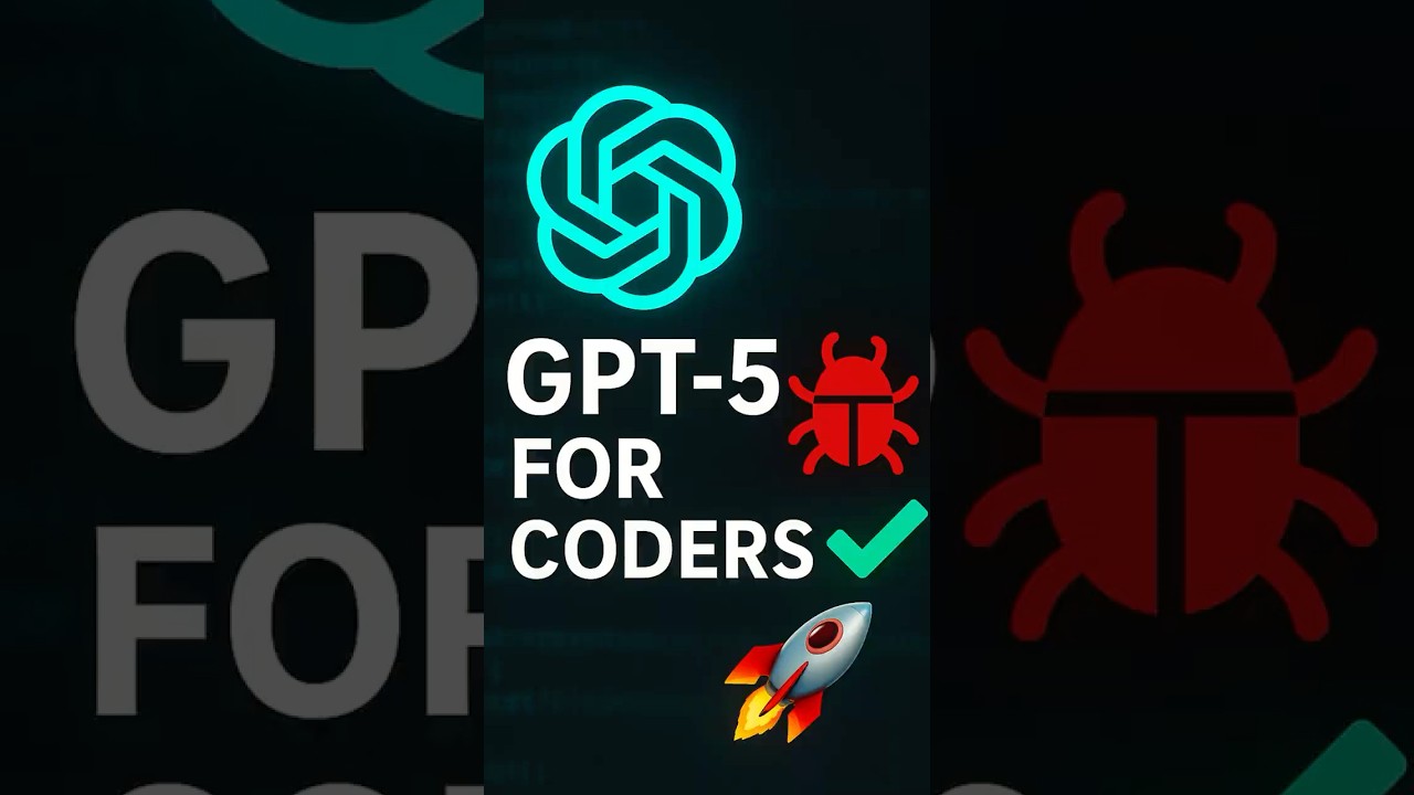 🚀 GPT-5 for Coders: Fix Bugs, Build Apps & Code Faster! 💻 | ChatGPT-5 Features Explained #shorts