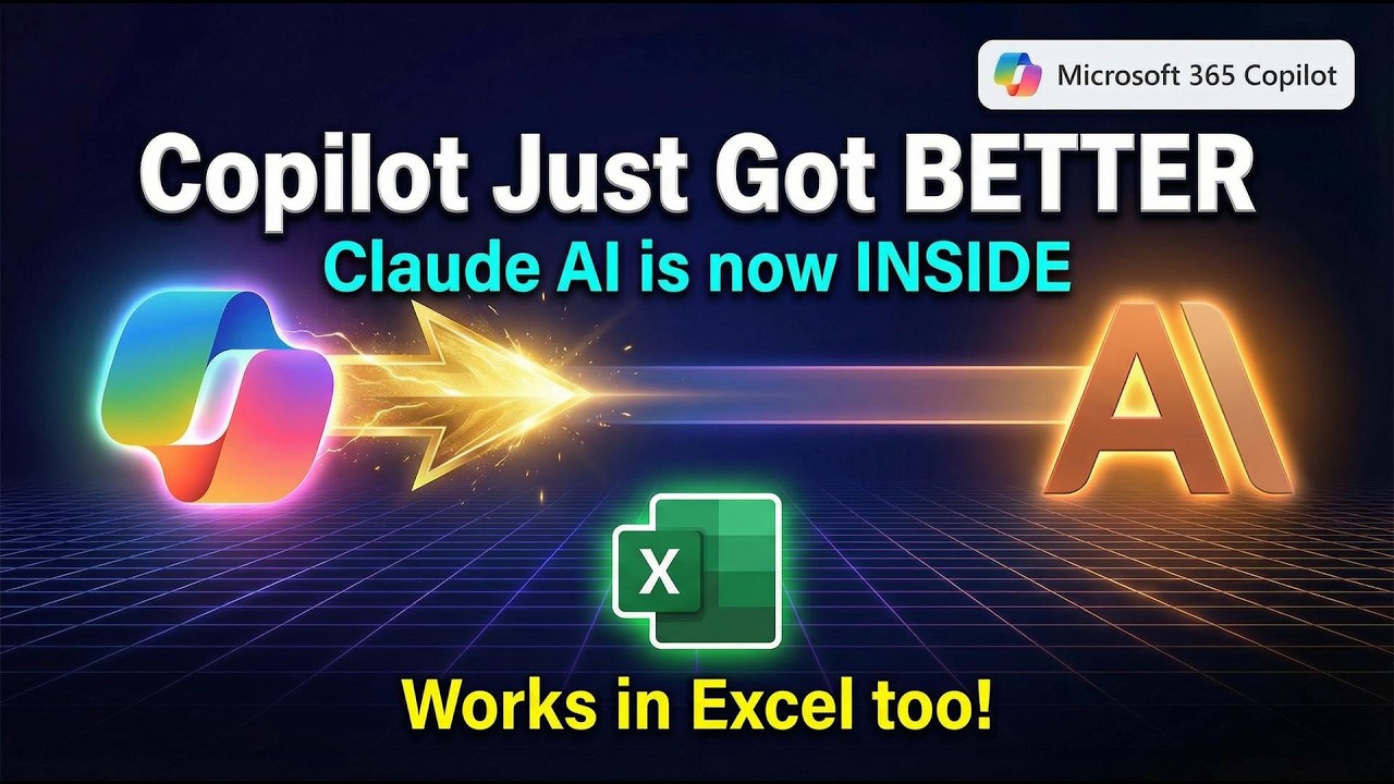 Microsoft Copilot Just Got BETTER — Claude AI Is Now Inside It